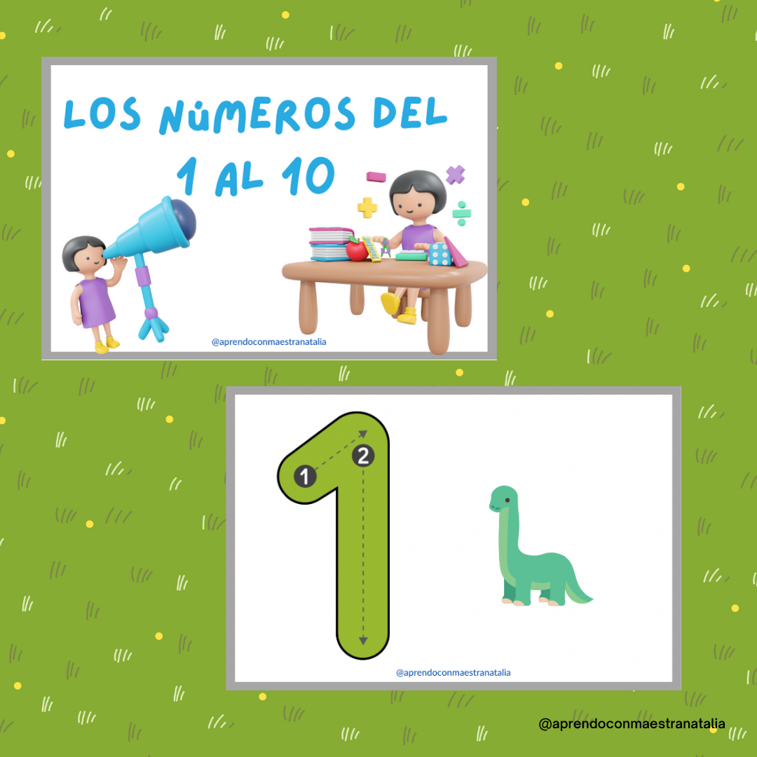 Números 1-10 – Aprendoconmaestranatalia