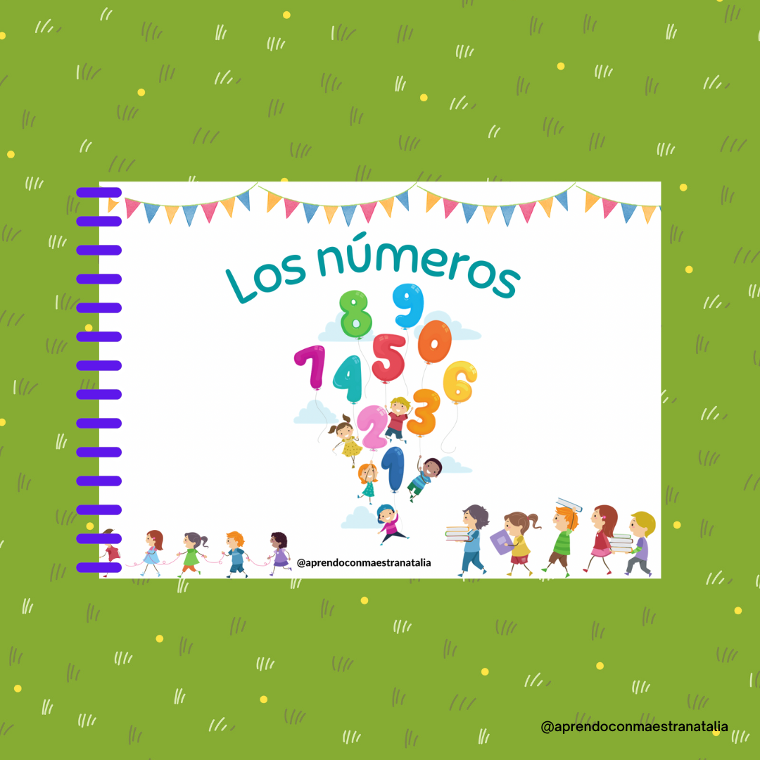 Cuaderno de los números 1-10 – Aprendoconmaestranatalia