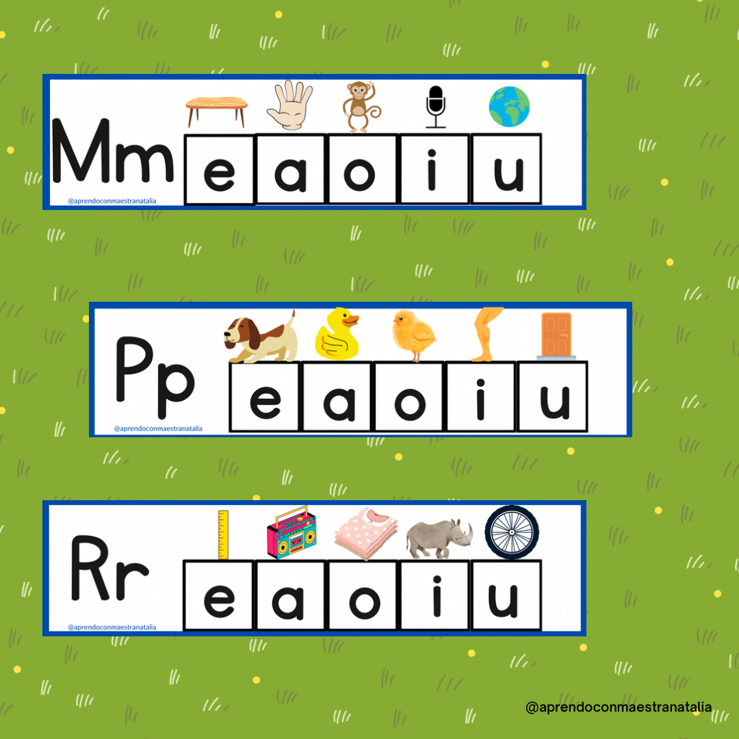 Llavero de los fonemas – Aprendoconmaestranatalia