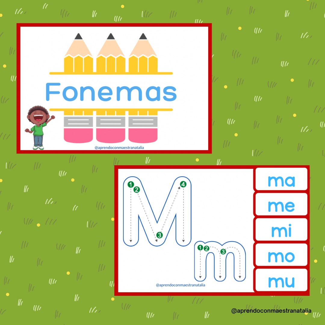 Llavero de los fonemas – Aprendoconmaestranatalia