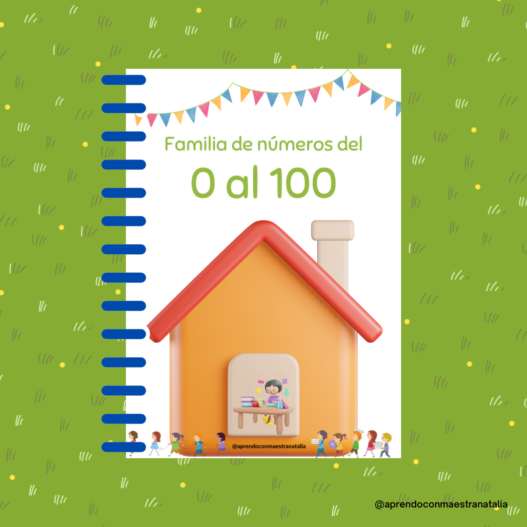 Cuaderno de números 0 al 100 – Aprendoconmaestranatalia
